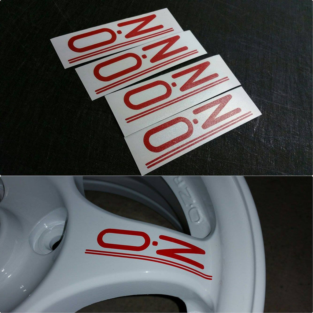 OZ Racing Wheel decals. – ihatedecals.ca