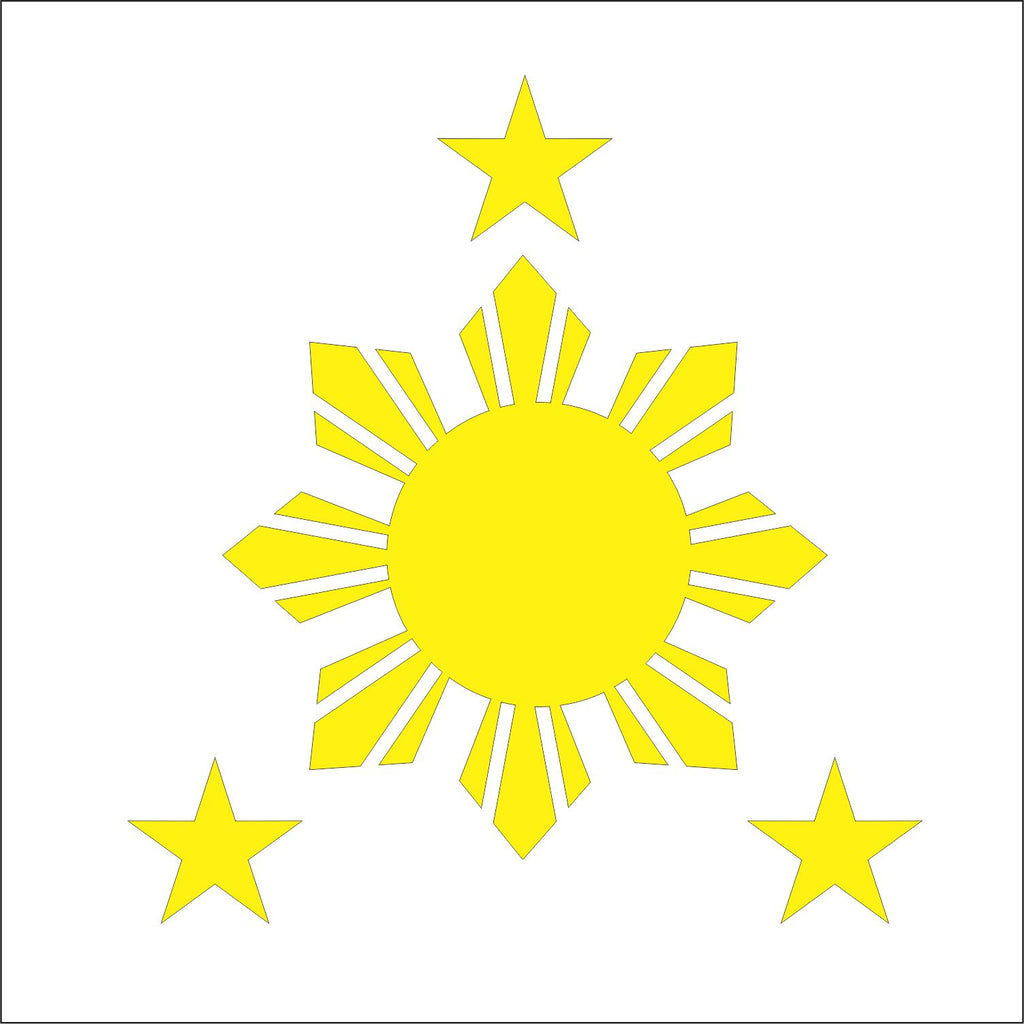 Philippines Stars – ihatedecals.ca