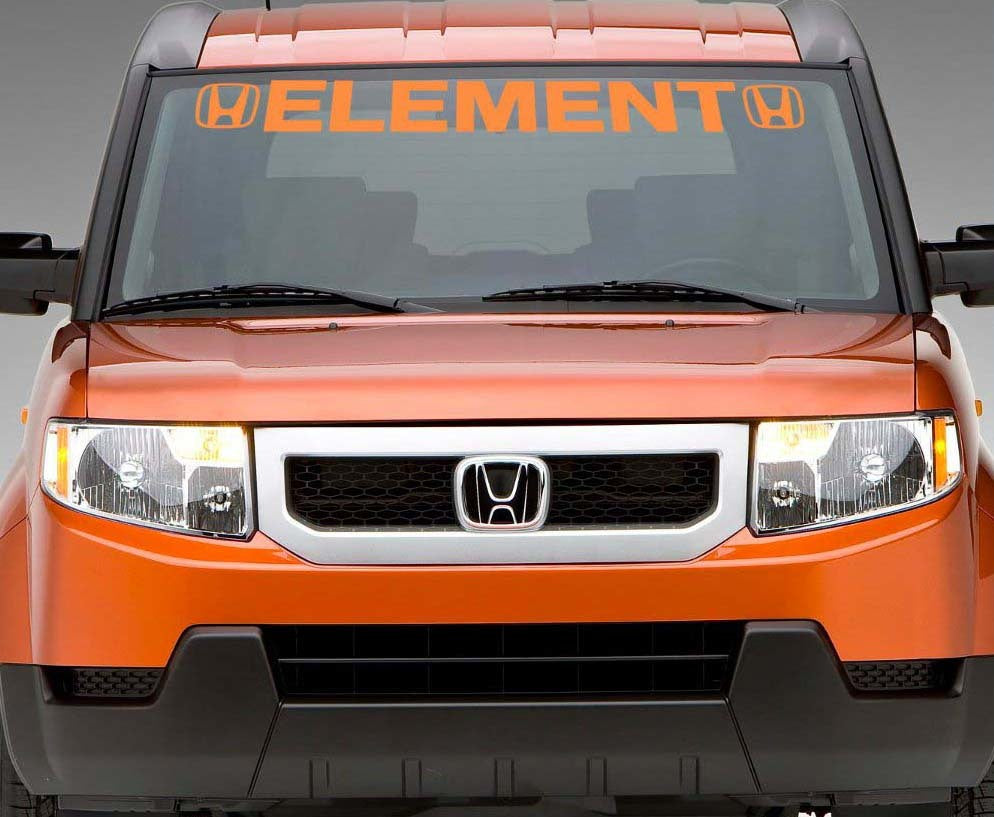 Honda Element Logo Windshield Decal Sticker – ihatedecals.ca