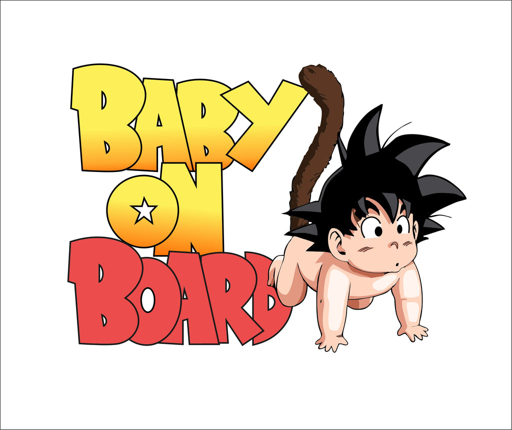 Baby On Board Goku – ihatedecals.ca