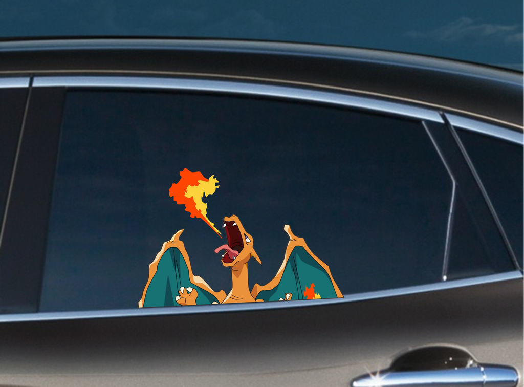 Charizard Peeking – ihatedecals.ca