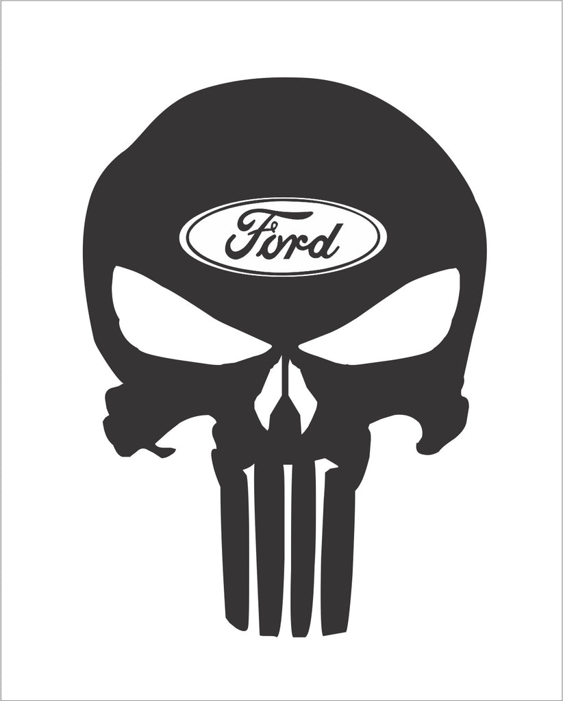 Skull Punisher Ford – ihatedecals.ca