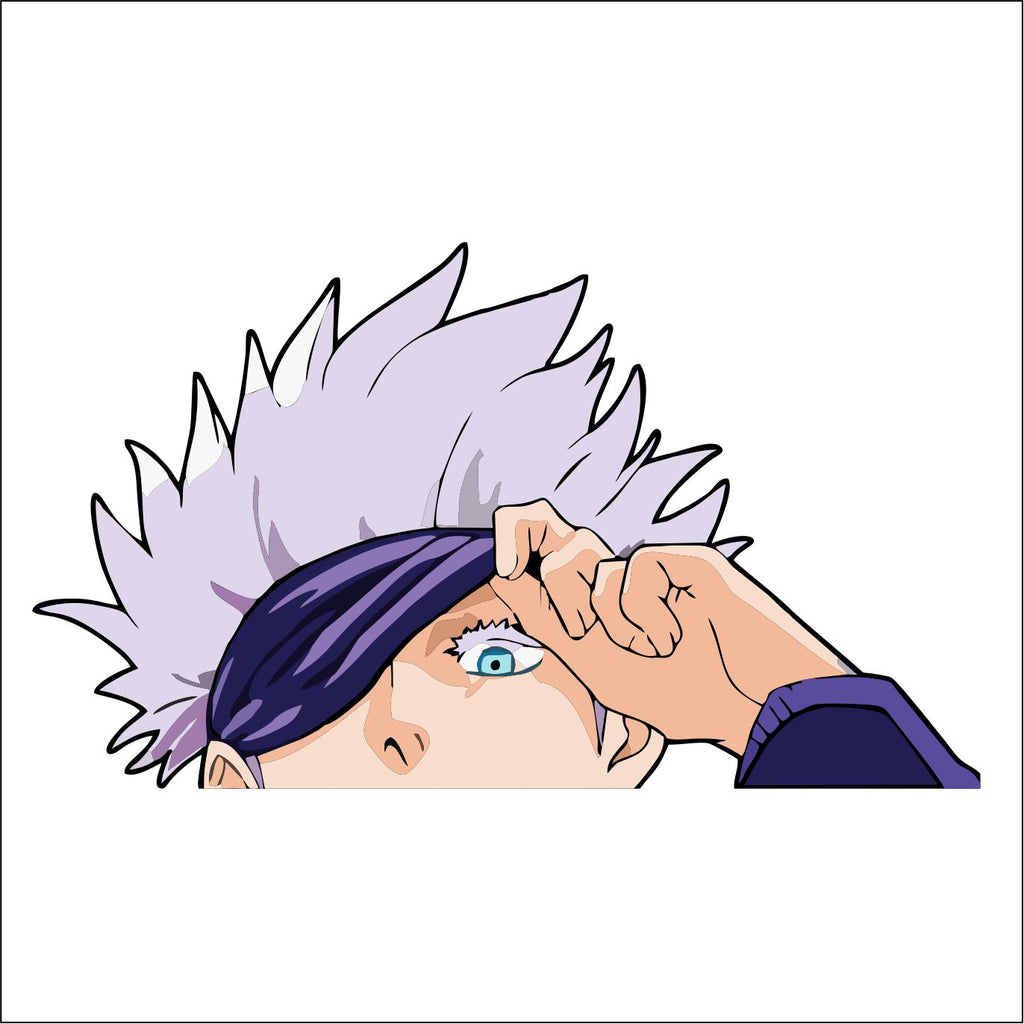 Satoru Gojo Peeking – ihatedecals.ca