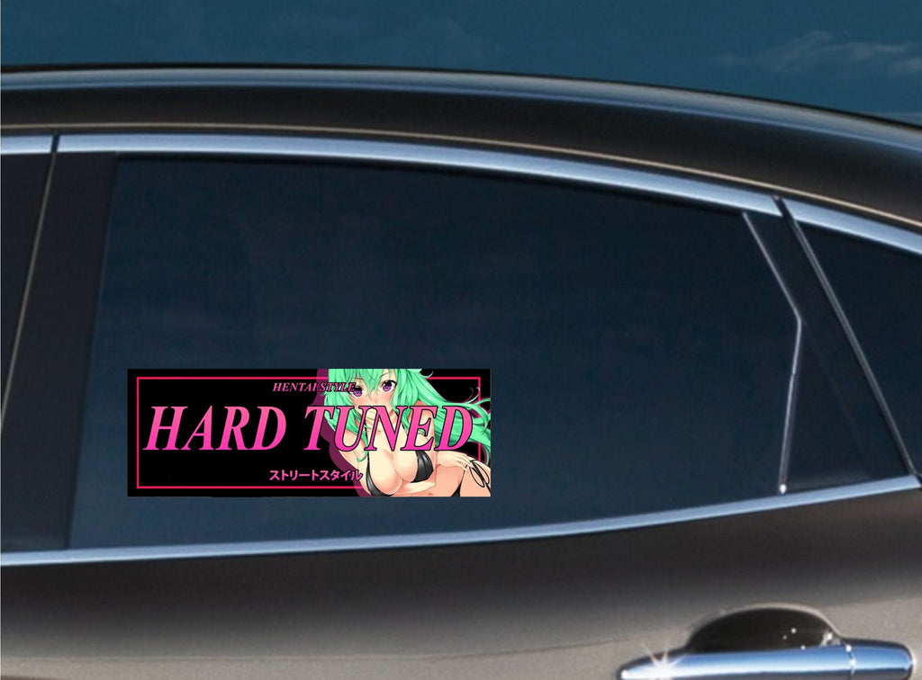 Hard Tuned Slap Decal – ihatedecals.ca