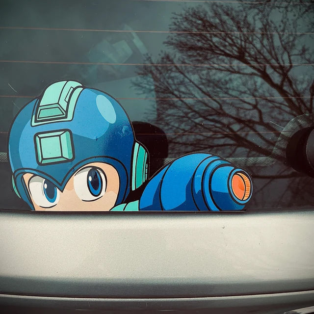 Mega man 2 Peeking – ihatedecals.ca