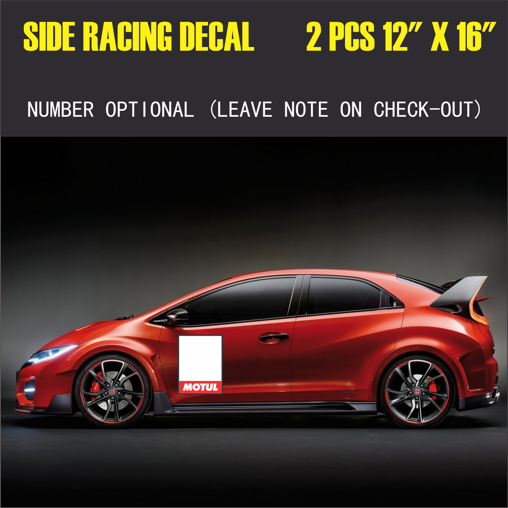 Motul Race Car Racing Box – ihatedecals.ca