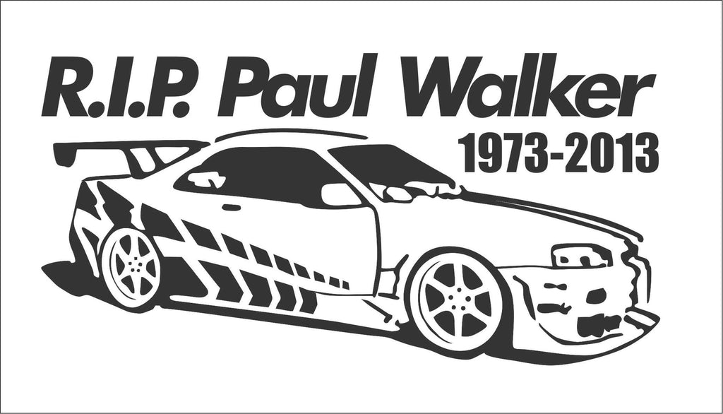 Dibujo De Paul Walker Rip