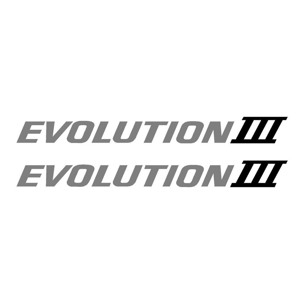 Lancer Evolution III 3 Side Door Decal Custom – ihatedecals.ca