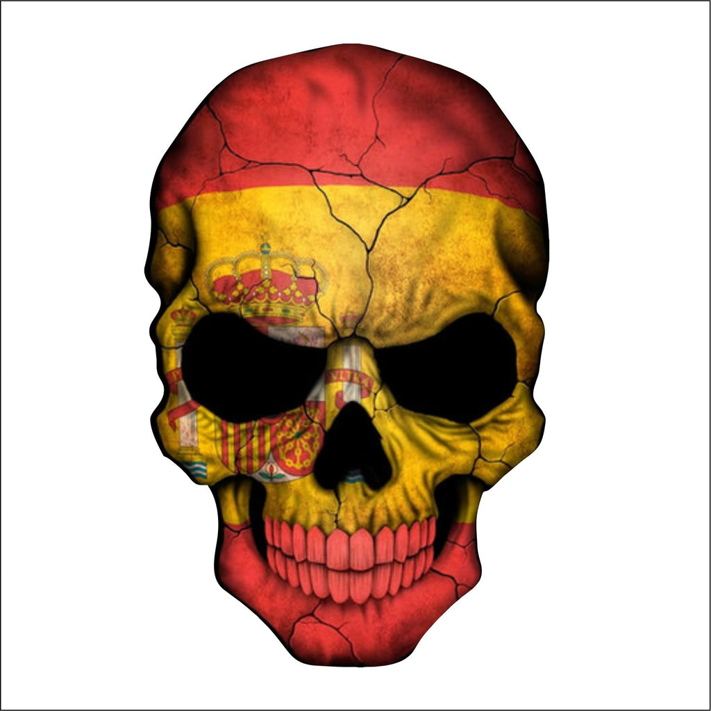 Skull Flag Spanish – ihatedecals.ca