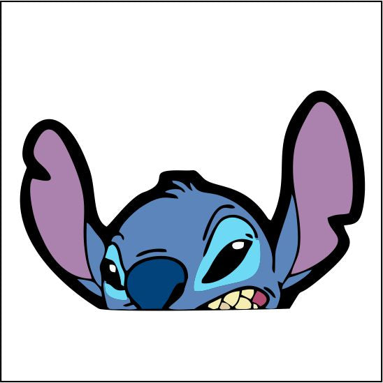 Angry Stitch Peeking – ihatedecals.ca