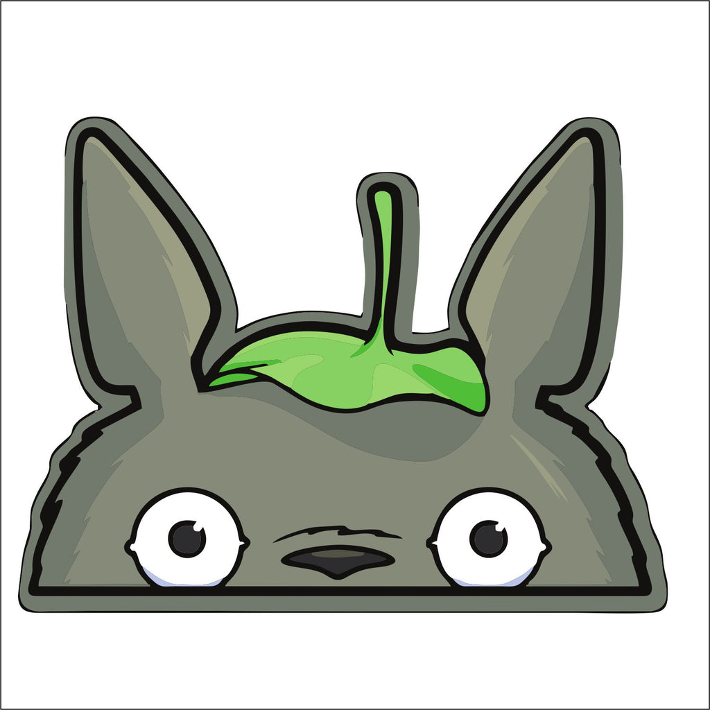 Totoro #2 Peeking – ihatedecals.ca