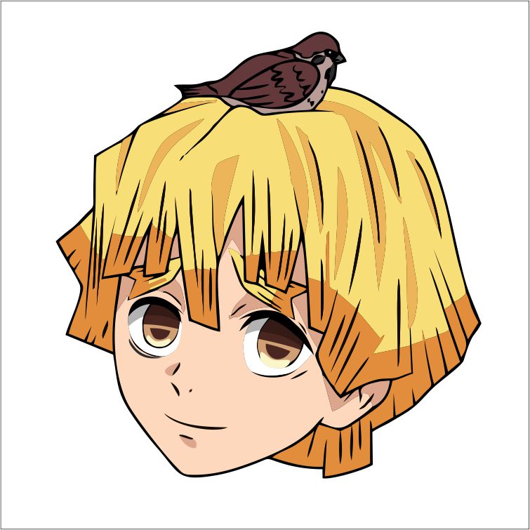 Zenitsu Face – ihatedecals.ca